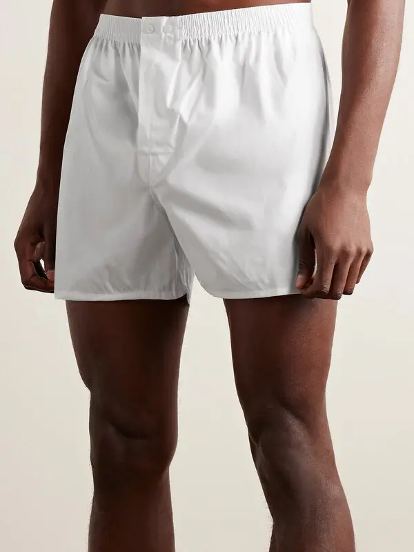 Derek Rose Savoy Cotton Boxer Shorts