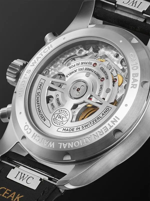 IWC SCHAFFHAUSEN Pilot's Automatic Chronograph Stainless Steel Watch, Ref. Iw388111