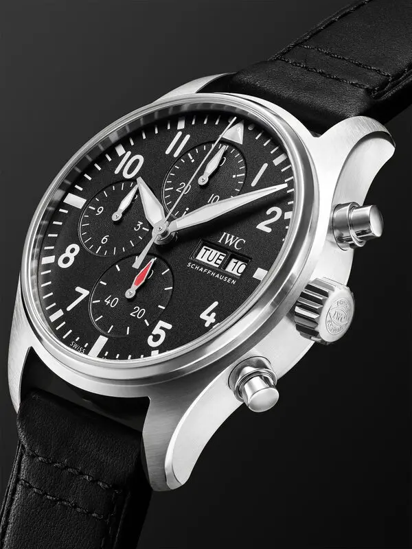 IWC SCHAFFHAUSEN Pilot's Automatic Chronograph Stainless Steel Watch, Ref. Iw388111