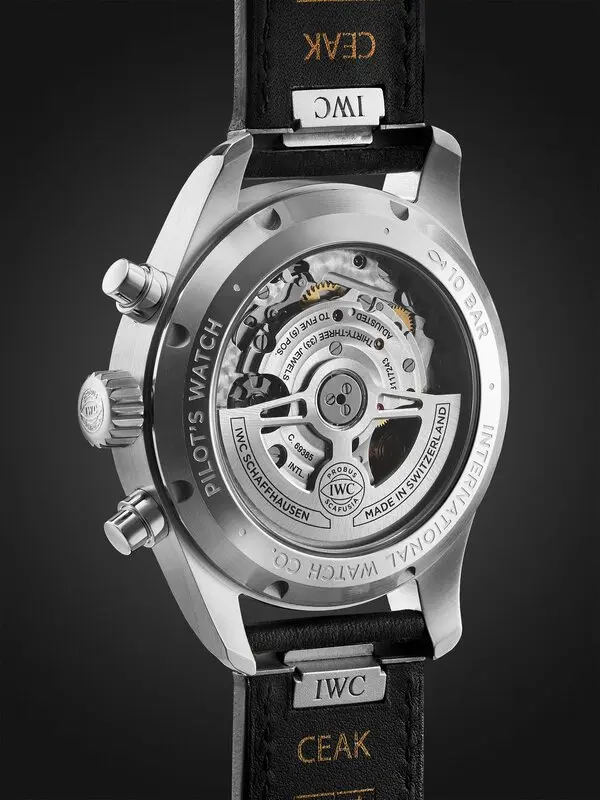 IWC SCHAFFHAUSEN Pilot's Automatic Chronograph Stainless Steel Watch, Ref. Iw388111