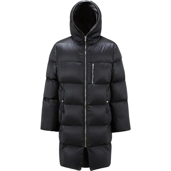 Rick Owens X Moncler Hooded Down Coat