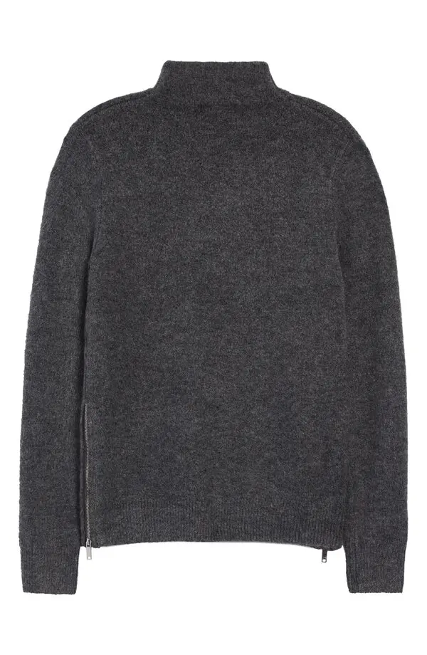 Topman Harlow Ribbed Turtleneck Sweater