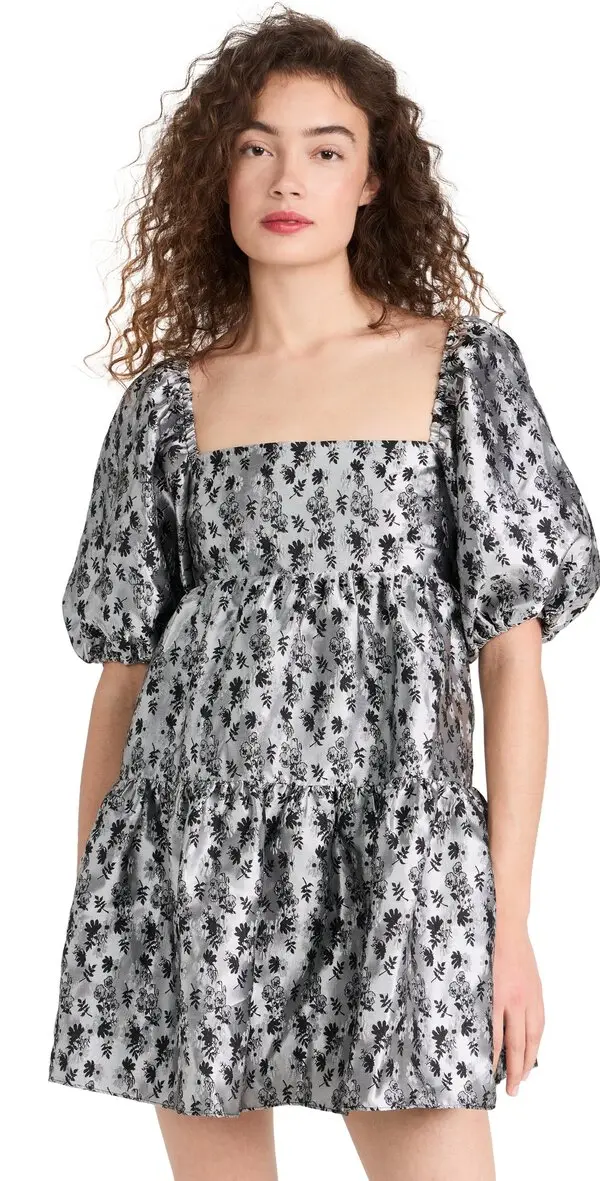 amanda uprichard silver dress Amanda Uprichard Sancerre Dress