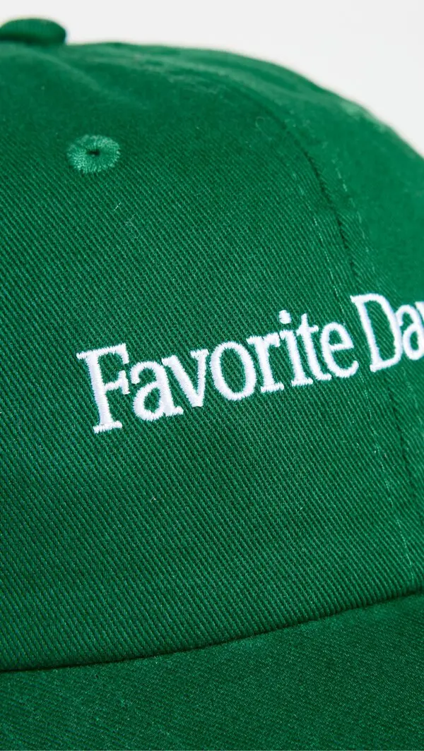 FAVORITE DAUGHTER Classic Logo Cap - Green