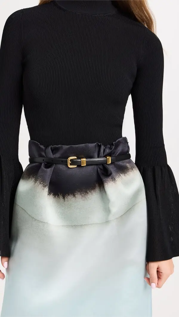 Altuzarra Skinny Calfskin Belt
