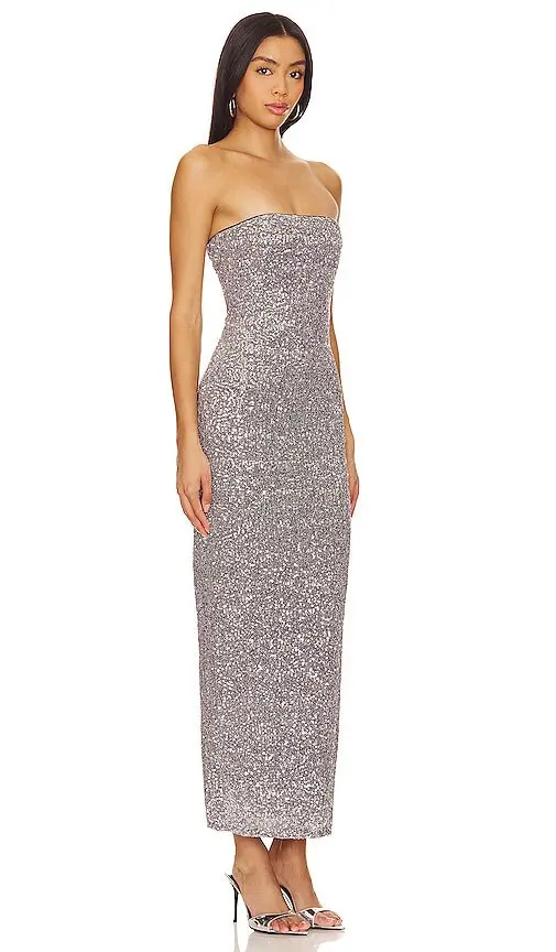 CAMILA COELHO Atiena Sequin Midi Dress