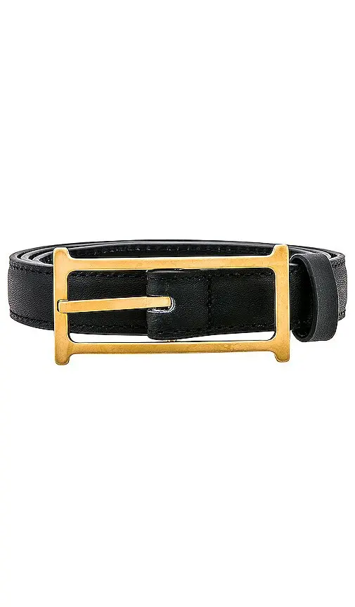 HELSA Mini Leather Logo Belt