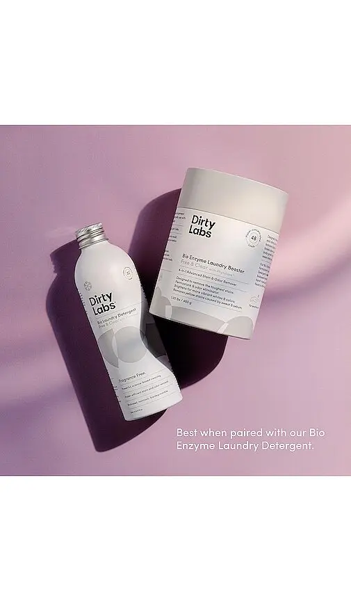 DIRTY LABS Free & Clear Bio Enzyme Laundry Booster