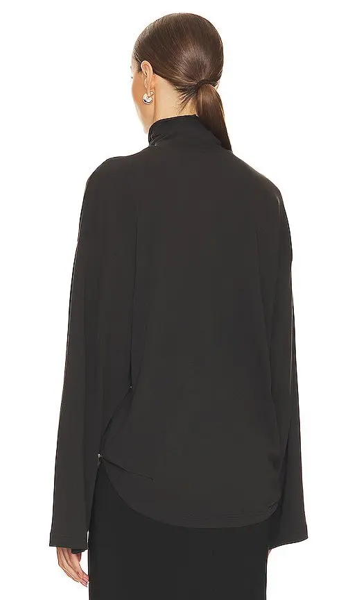 HELSA Jersey Oversized Turtleneck