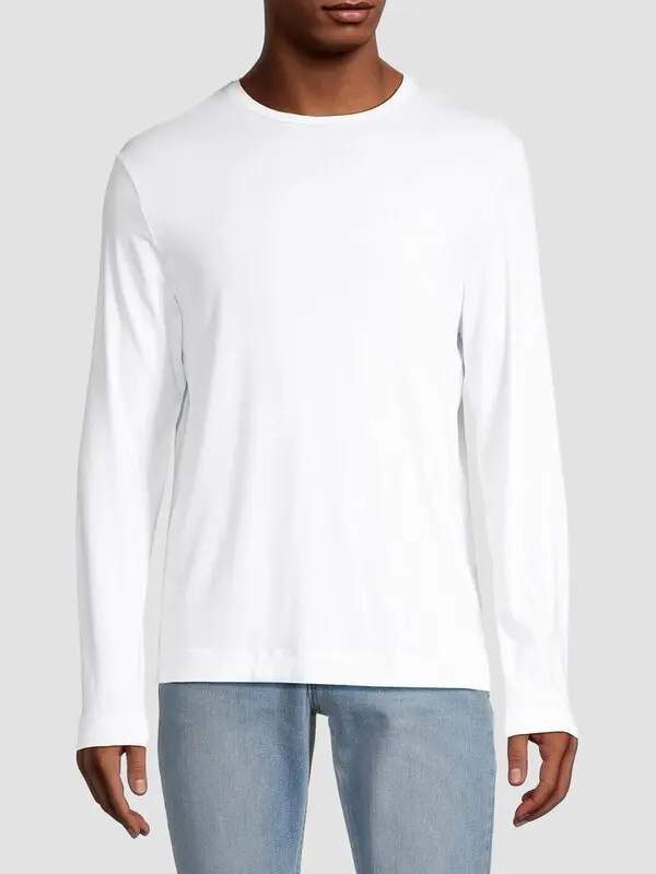 SAKS FIFTH AVENUE Collection Elevated Long Sleeve Base T-shirt