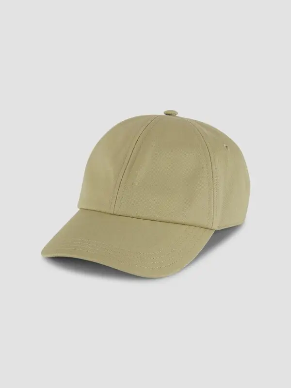 Burberry Check-lined Baseball Cap - Hunter