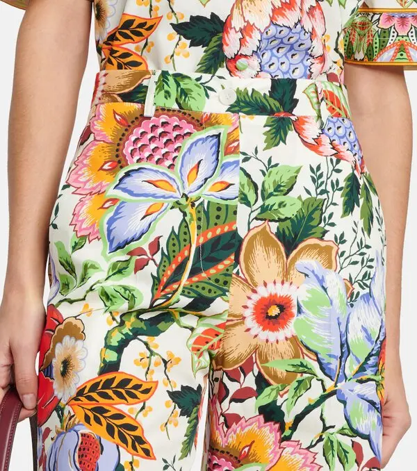 Etro Floral Cotton Culottes