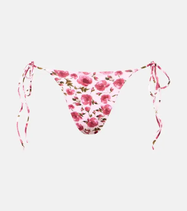 Magda Butrym Printed Bikini Bottom - Pink