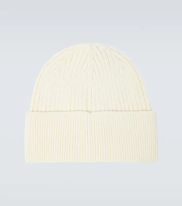 Dolce & Gabbana Logo Beanie - White