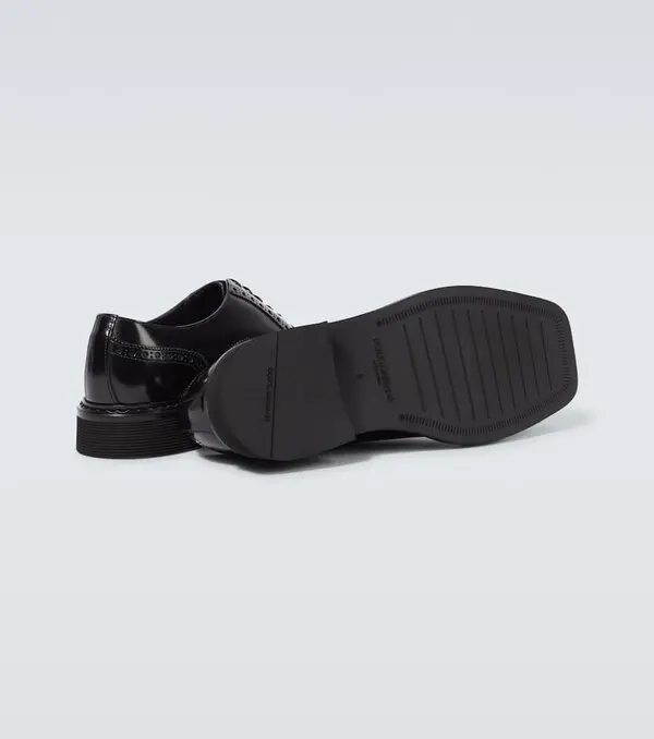 Dolce & Gabbana Leather Oxford Shoes