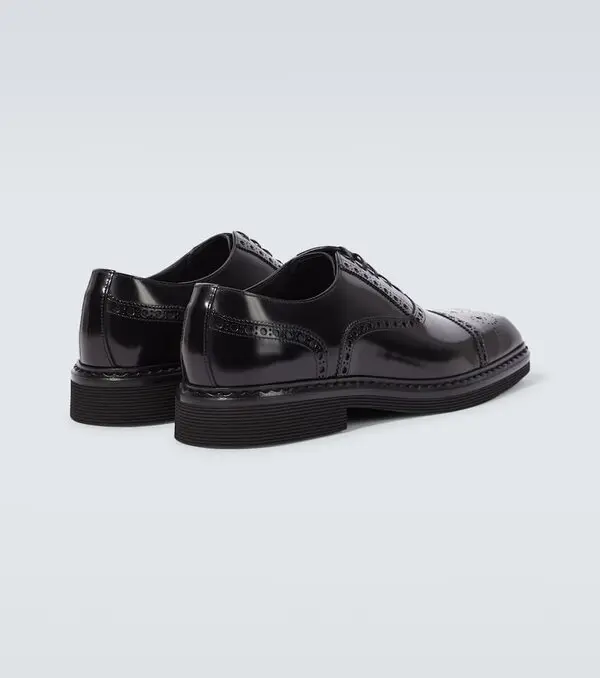 Dolce & Gabbana Leather Oxford Shoes