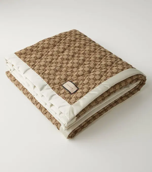 Gucci Gg Quilted Blanket