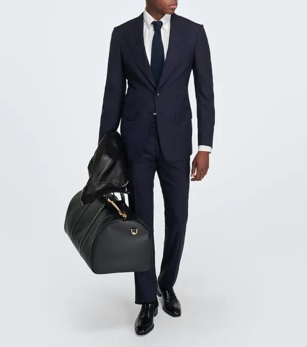 TOM FORD Shelton Wool Suit - Blue