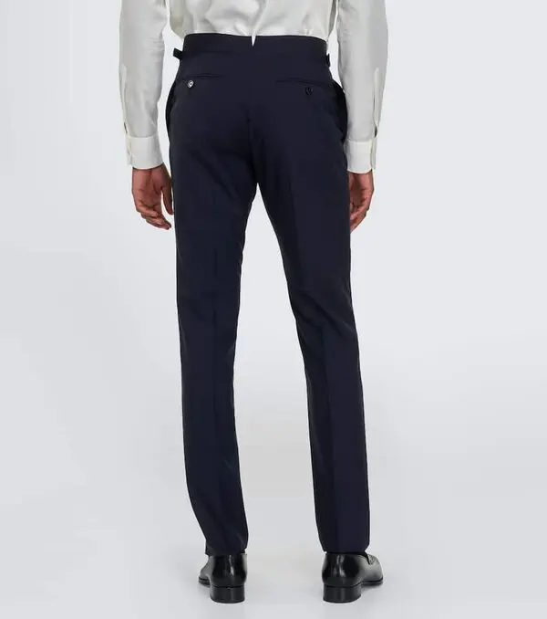 TOM FORD Shelton Wool Suit - Blue