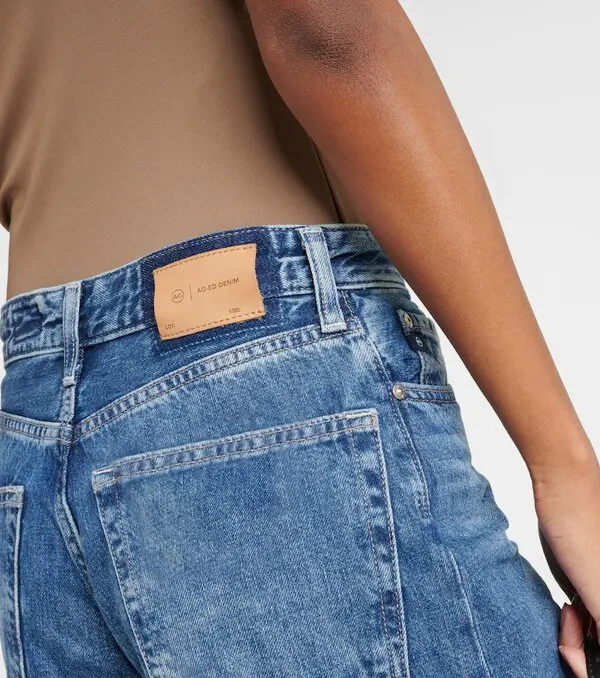 Ag Mari High-rise Wide-leg Jeans