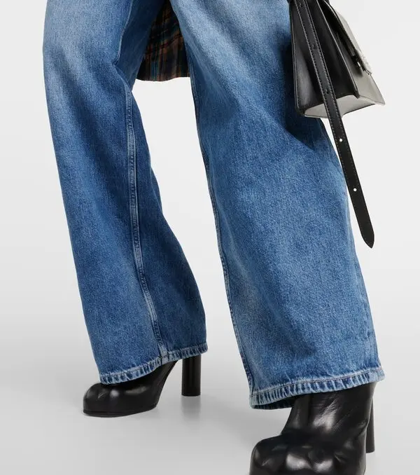 Ag Mari High-rise Wide-leg Jeans