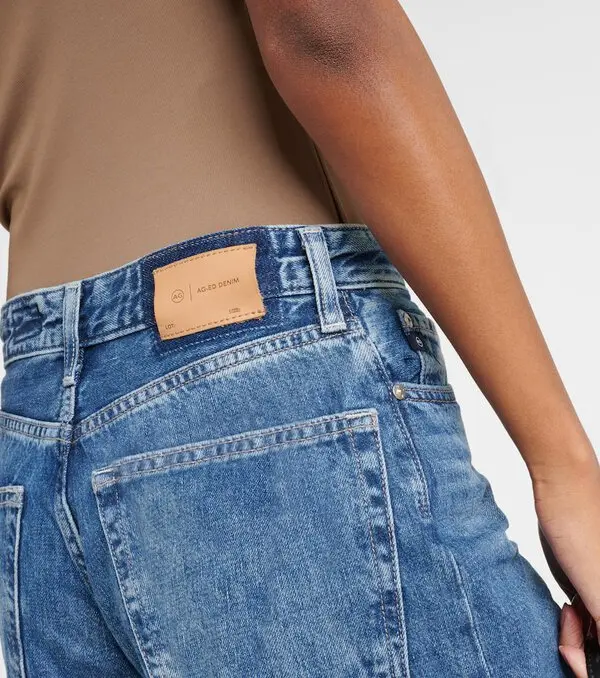 Ag Mari High-rise Wide-leg Jeans