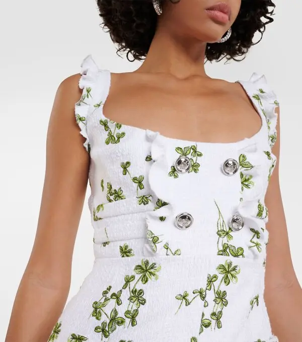 giambattista valli embroidered boucle mini dress Giambattista Valli Embroidered boucl minidress Giambattista Valli