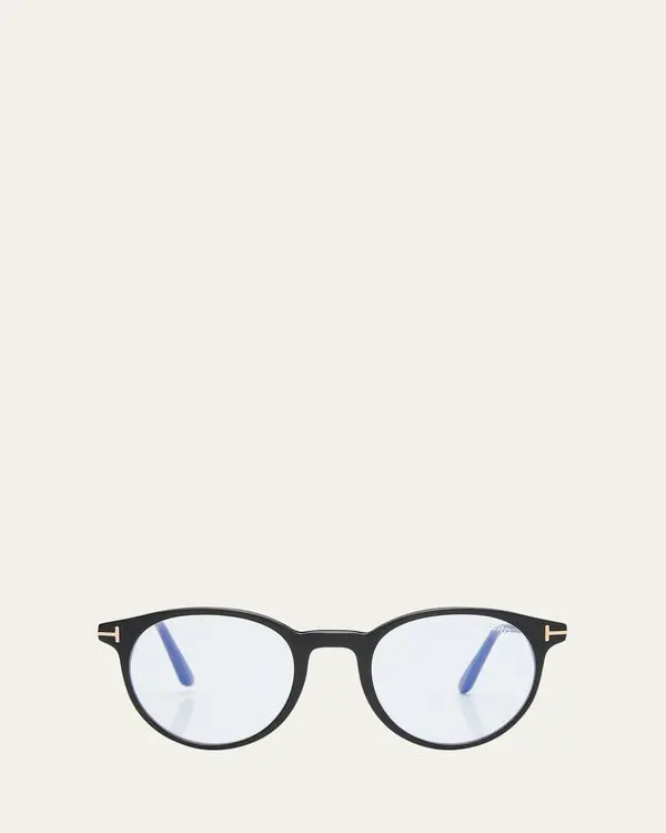 TOM FORD Round Eyeglasses - Sblk