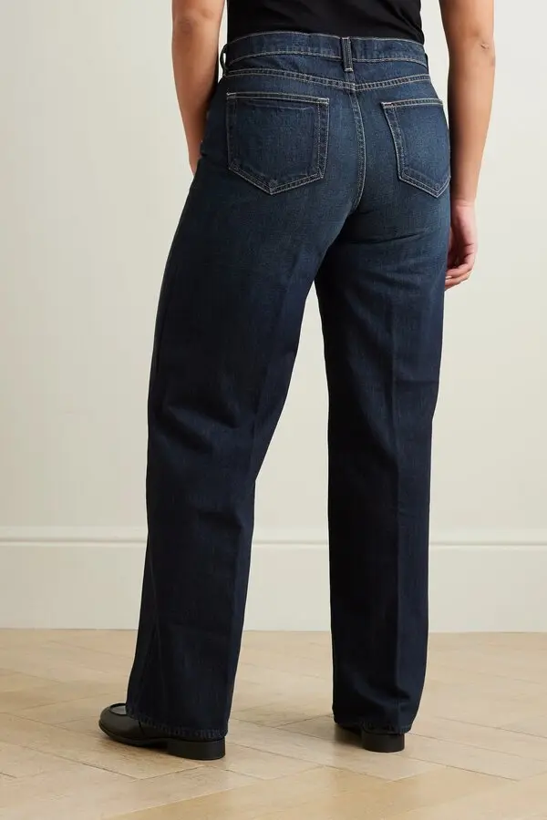 L'Agence Alicent High-rise Wide-leg Jeans