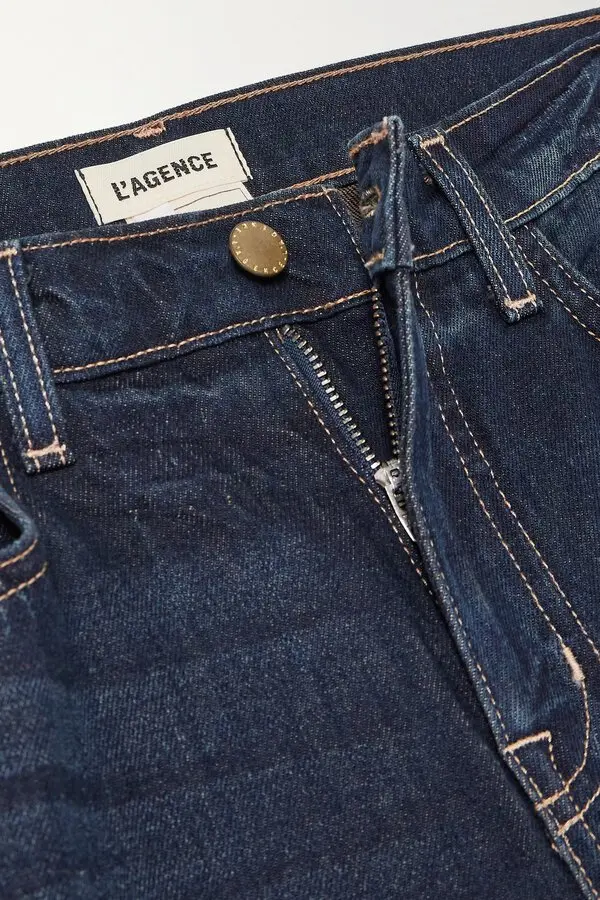 L'Agence Alicent High-rise Wide-leg Jeans