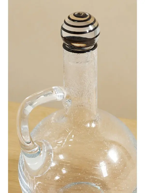 LOUISE ROE Sophia Roe S. R Collection Bubble Glass Carafe