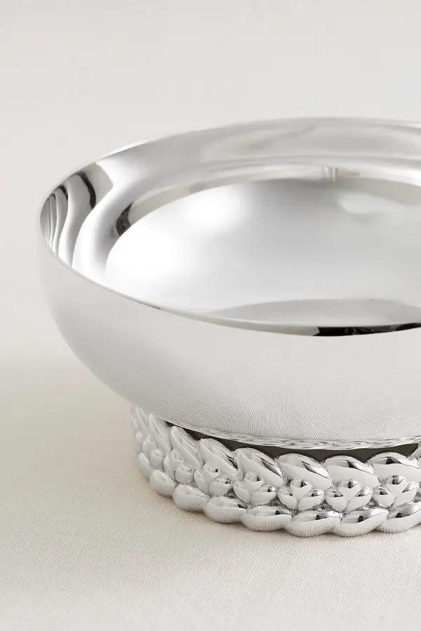 Christofle Babylone Small -plated Bowl