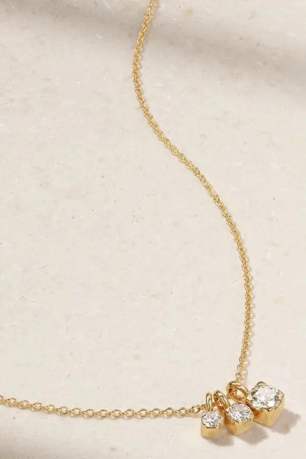 Sophie Bille Brahe Glaçon Diamond Necklace - Gold