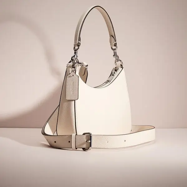 Coach Restored Hobo Crossbody With Signature Canvas - Chalk