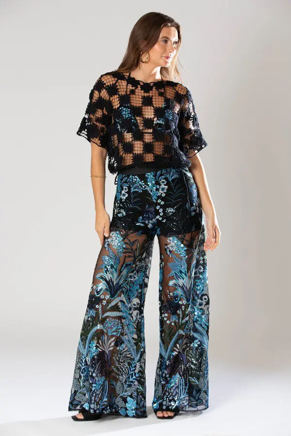 Miguelina Pamela Sequin Pant