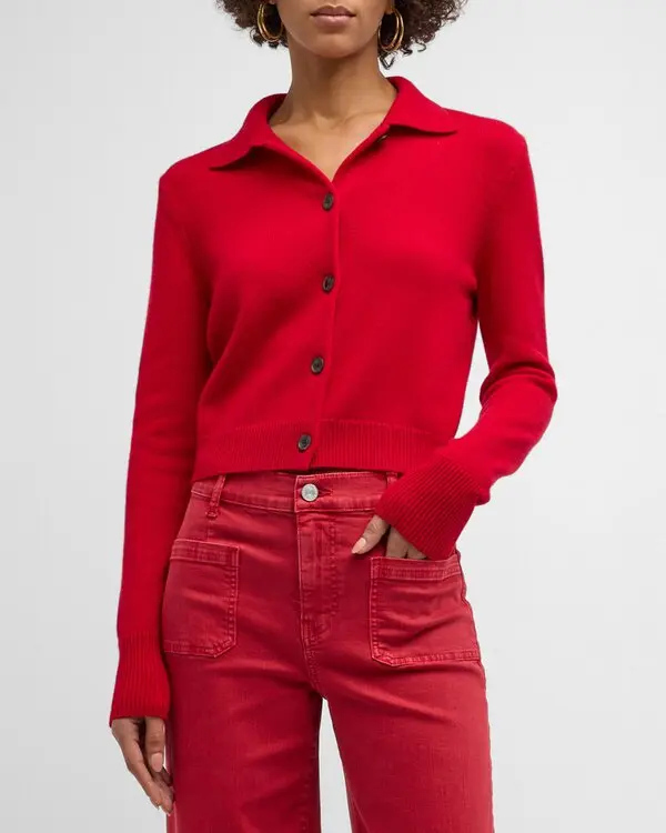 FRAME Shrunken Cashmere Cardigan