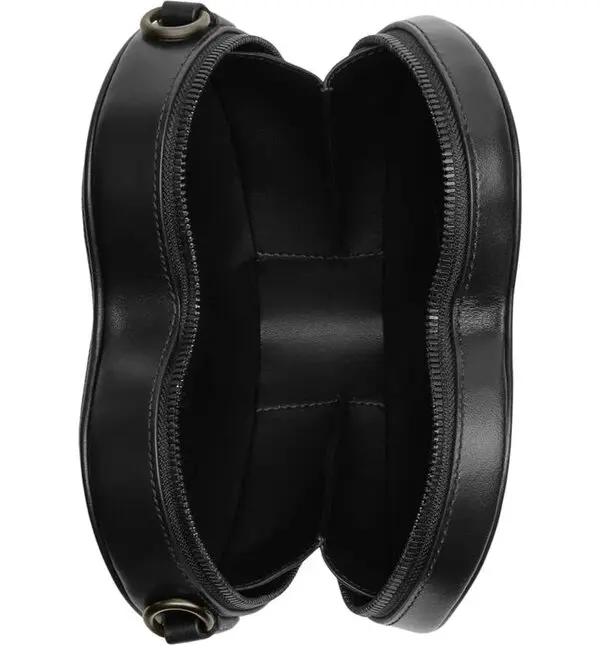 COACH Signature Coated Canvas Heart Crossbody Bag