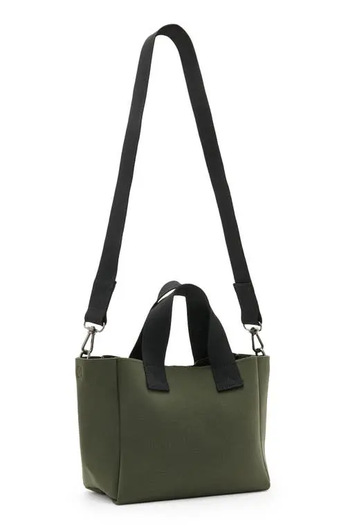 ALLSAINTS Mini Izzy Recycled Polyester Tote - Olive Green