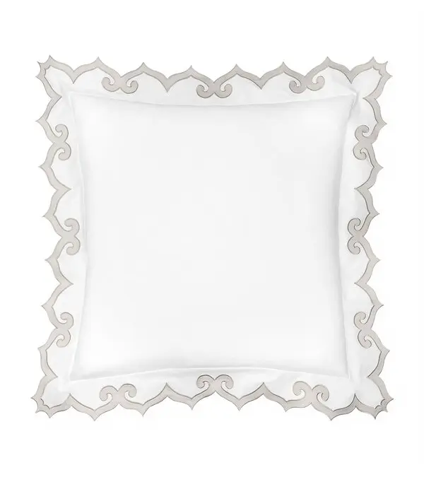 PRATESI Marrakesh Continental Sham - Silver
