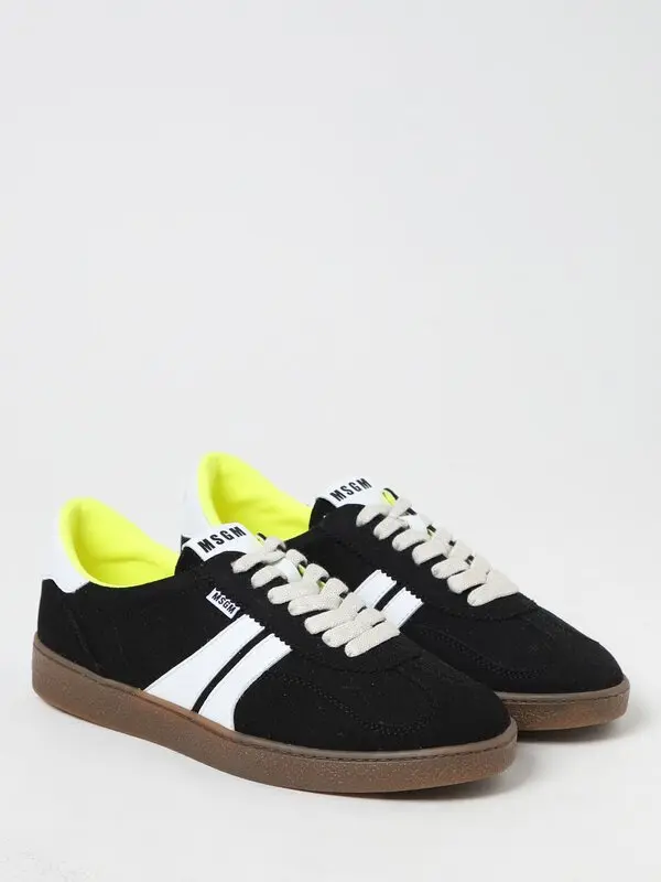 MSGM Retro Fabric Sneakers