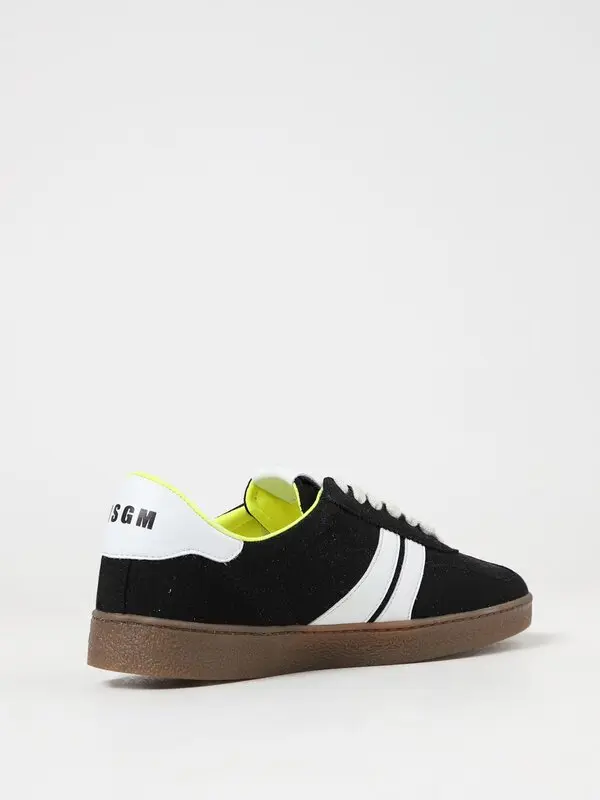 MSGM Retro Fabric Sneakers