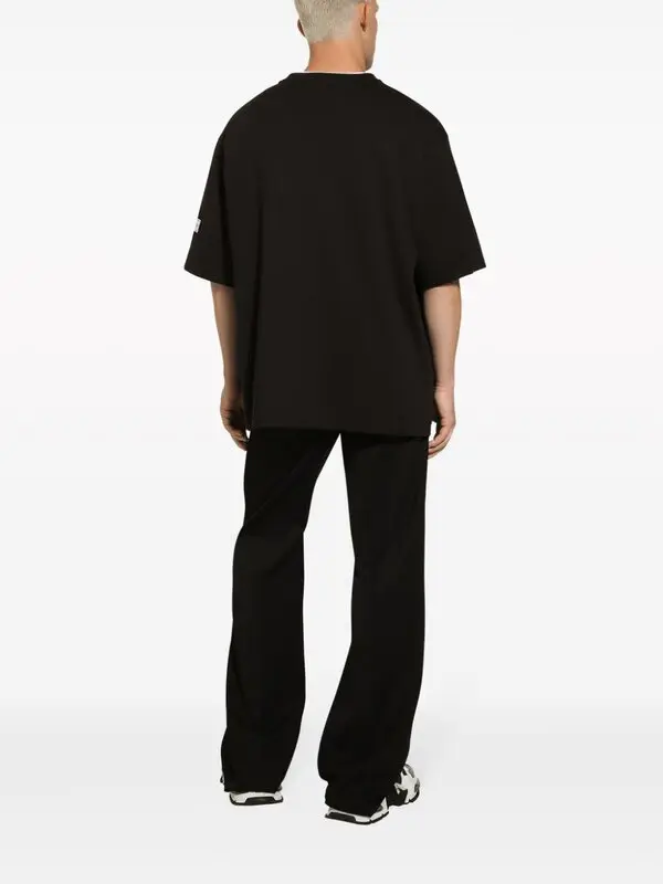 Dolce & Gabbana Logo-patch Cotton T-shirt