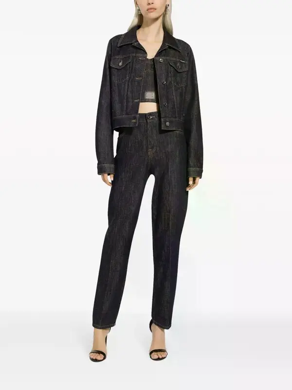 Dolce & Gabbana High-rise Straight Jeans
