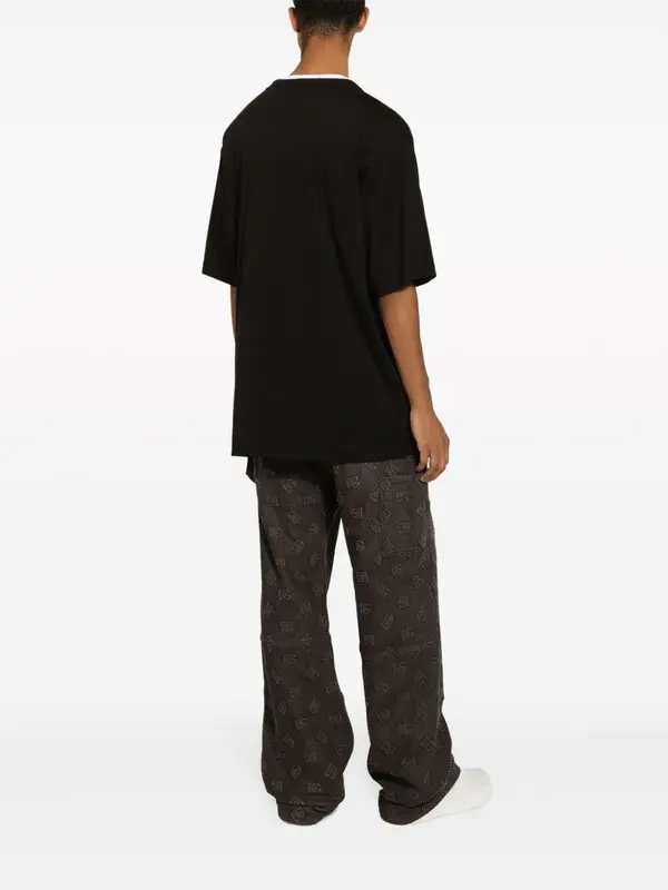 Dolce & Gabbana Logo-print Cotton T-shirt