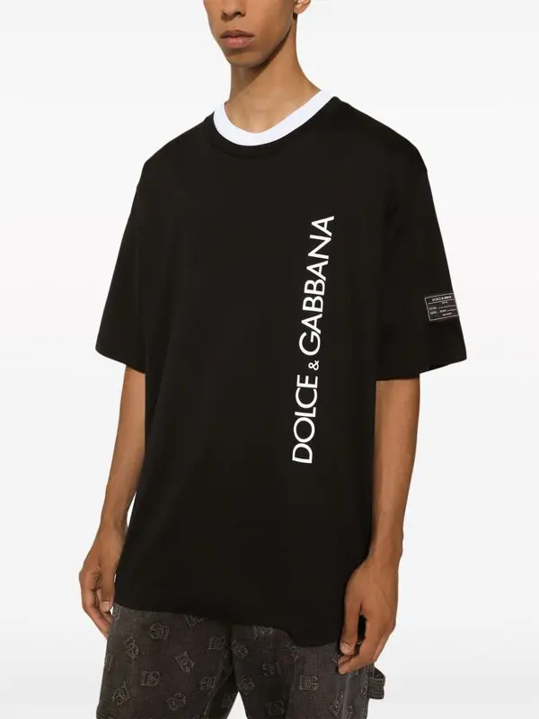 Dolce & Gabbana Logo-print Cotton T-shirt