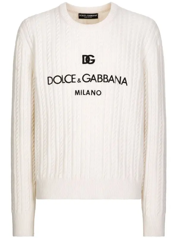 Dolce & Gabbana Cable-knit Jumper