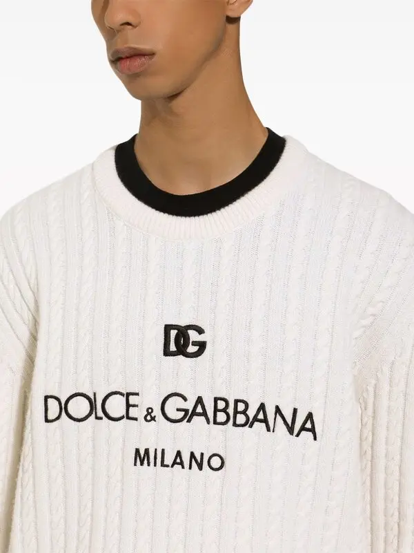 Dolce & Gabbana Cable-knit Jumper