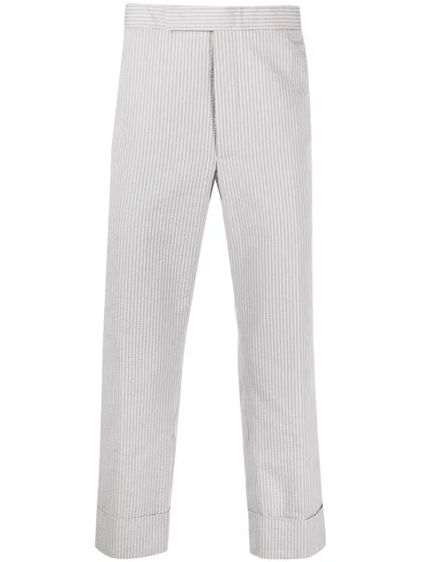 Thom Browne Stripe-pattern Tailored Trousers