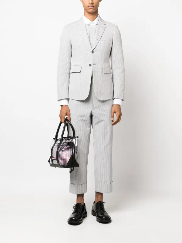 Thom Browne Stripe-pattern Tailored Trousers