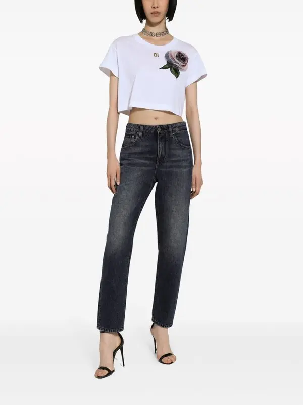 Dolce & Gabbana Mid-rise Boyfriend Jeans